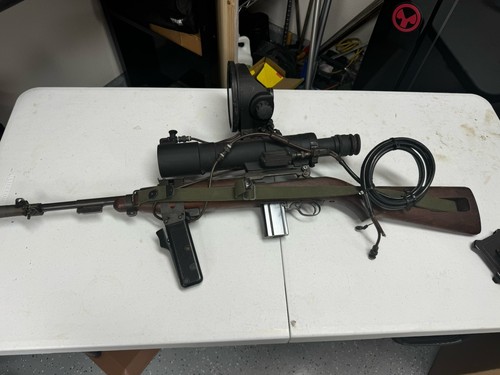 US Army 1951 Infrared Sniper Scope M1 Carbine. Scope / Mount Hardware ...
