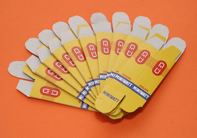 LOT of 10 pcs PHILIPS MINIWATT -VACUUM TUBE BOXES-12AX7- ECC83-ECC803S ...