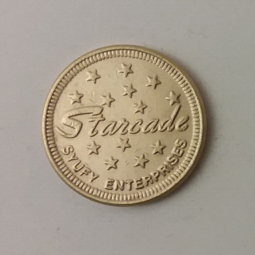 Starcade Syufy Enterprises San Rafael, CA Arcade Game Token 22mm | eBay