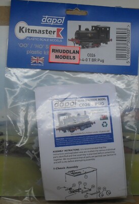 NEW DAPOL KITMASTER C026 OO/1:76 0-40 T BR PUG | eBay UK