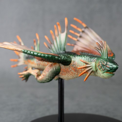 #F85-709 Bandai Soul Of Hyper Figuration Figurine Monster Hunter Vert ...