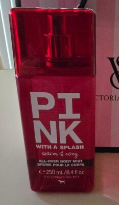 VICTORIAS SECRET PINK WARM $ COZY MIST SQUARE RETRO FULL SIZE 8.4 oz ...