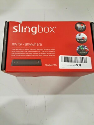 SLINGBOX Full HD My TV Anywhere Stream Cable Or Satellite W/ WIFI ...