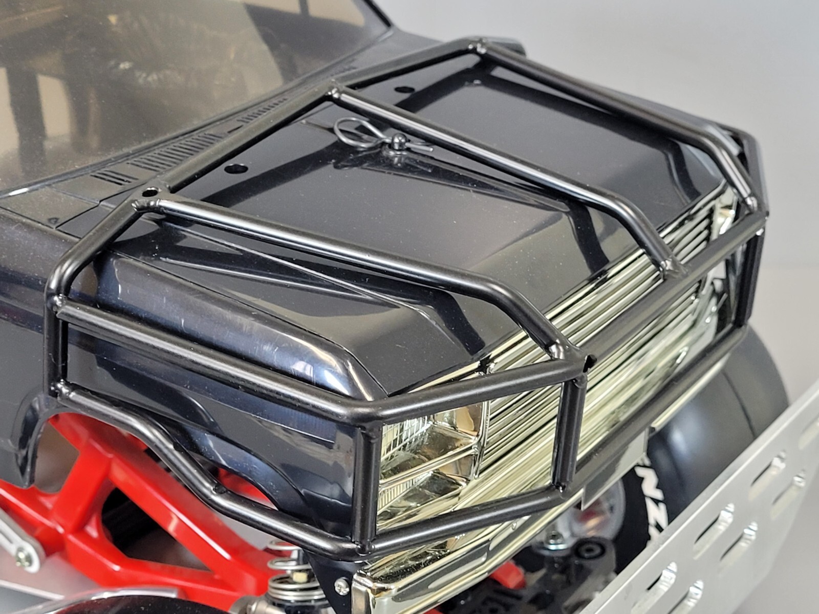 Custom Front Metal Roll Cage Bar Cover Tamiya RC 1/10 Ford F150 Ranger ...