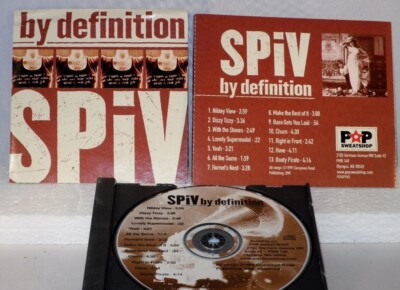 Spiv - By Definition Promotional ONLY CD - PSSSPIV02 ** Free Shipping ...