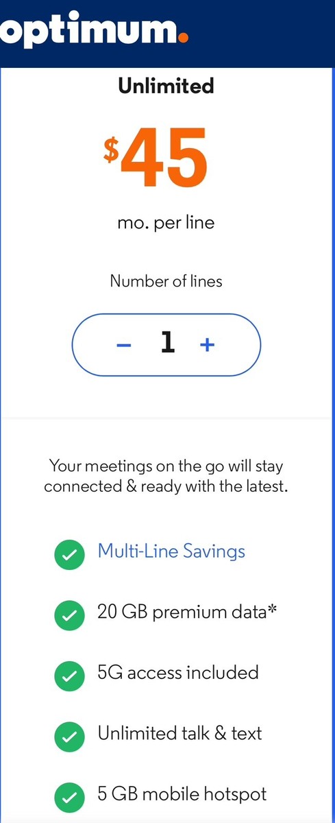 Optimum Phone Messages Optimum Mobile Plans | CableTV.com