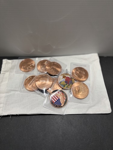 Lot Of 10 1oz Copper Rounds Assorted Designs | eBay