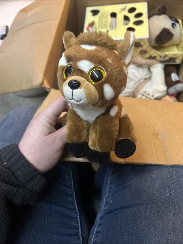 TY BUCKLEY the Deer Fawn Plush 6” Stuffed Animal VelveTy -NO TAG ON EAR ...
