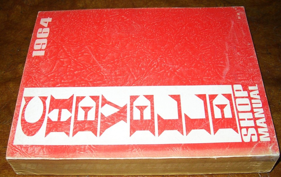 1964 Chevrolet Chevelle Shop Service Repair Workshop Manual OEM GM ...