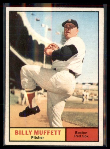 1961 Topps #16 Billy Muffett EX/MT | eBay