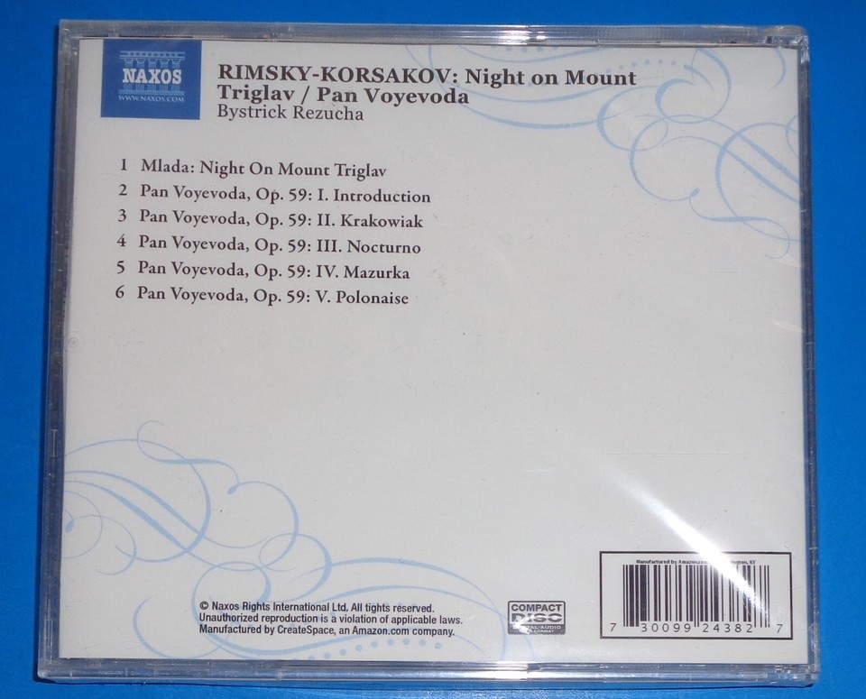 Rezucha RIMSKY-KORSAKOV Night on Mount Triglav/Pan Voyevoda Marco Polo ...
