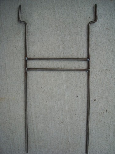 6 pk 330 H-Stand Body Grip Trap Stabilizer Stands #330 Conibear Traps H ...