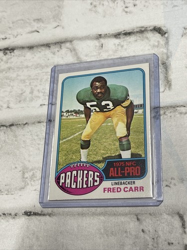 1976 Topps Set-Break #360 Fred Carr NM-MT OR BETTER Vintage NFL ...