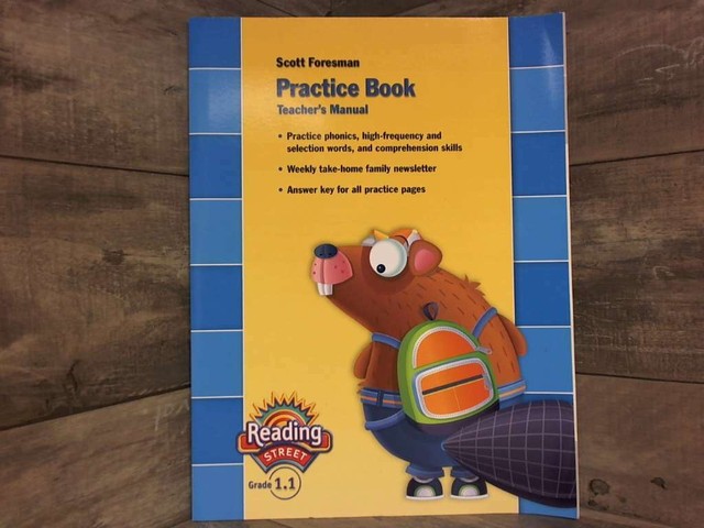 Reading Street Practice Book Teacher's Manual, Grade 1. 1 by Scott ...