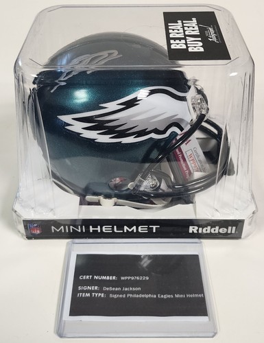 DESEAN JACKSON PHILADELPHIA EAGLES REPLICA SIGNED AUTOGRAPH JSA COA ...
