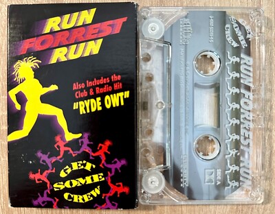 **RARE** GET SOME CREW Run Forrest Run CASSETTE SINGLE 1996 Priority VG ...