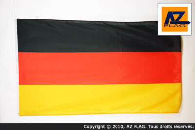 GERMANY FLAG 5' x 8' - GERMAN BIG FLAGS 150 x 250 cm - BANNER 5x8 ft ...