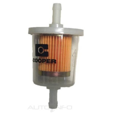 Cooper Plastic In Line Fuel Filter - WZ14 | eBay Australia
