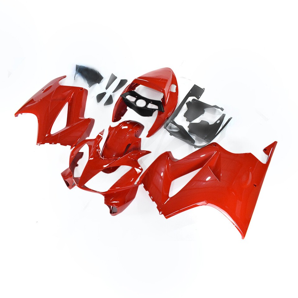 Red Fairings Kit for Honda 2002 - 2012 VFR800 03 04 05 06 07 09 10 12 ...