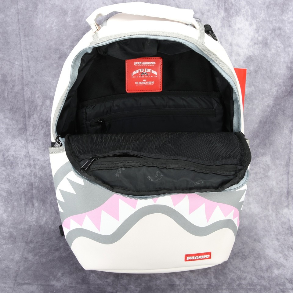 Sprayground Shark Central Saturdays Sharks Leather Backpack Unisex ...