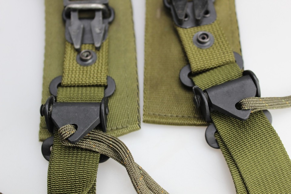 Vintage USGI Army Military Alice Pack Shoulder Straps LC-1 OD w/ Quick ...
