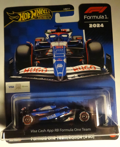 Visa Cash App RB Formula One Team (#30) Hot Wheels Premium 2024 Formula ...