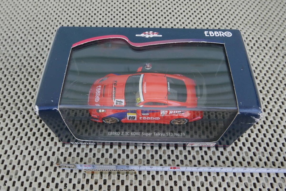New Unopened 736 EBBRO 1 43 Z TC Kobe Super Taikyu 2005 Orange 19 EBBRO ...