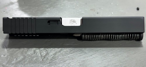 Glock 17 complete slide stainless steel match grade barrel & complete ...