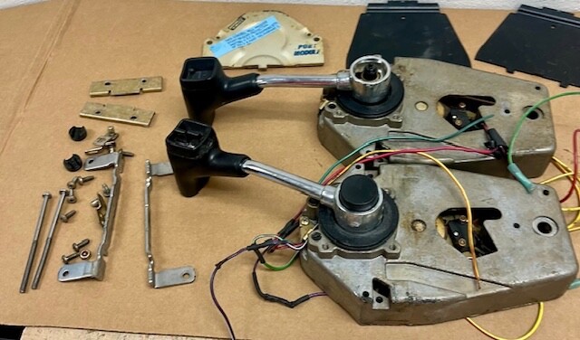 Mercruiser Quicksilver 3000 Classic *DUAL* Remote Control Throttle Box ...