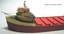 1:400 American Great Lakes Freighter The SS Edmund Fitzgerald Paper ...