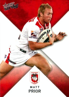 2011 ST GEORGE ILLAWARRA DRAGONS NRL Card MATT PRIOR | eBay Australia