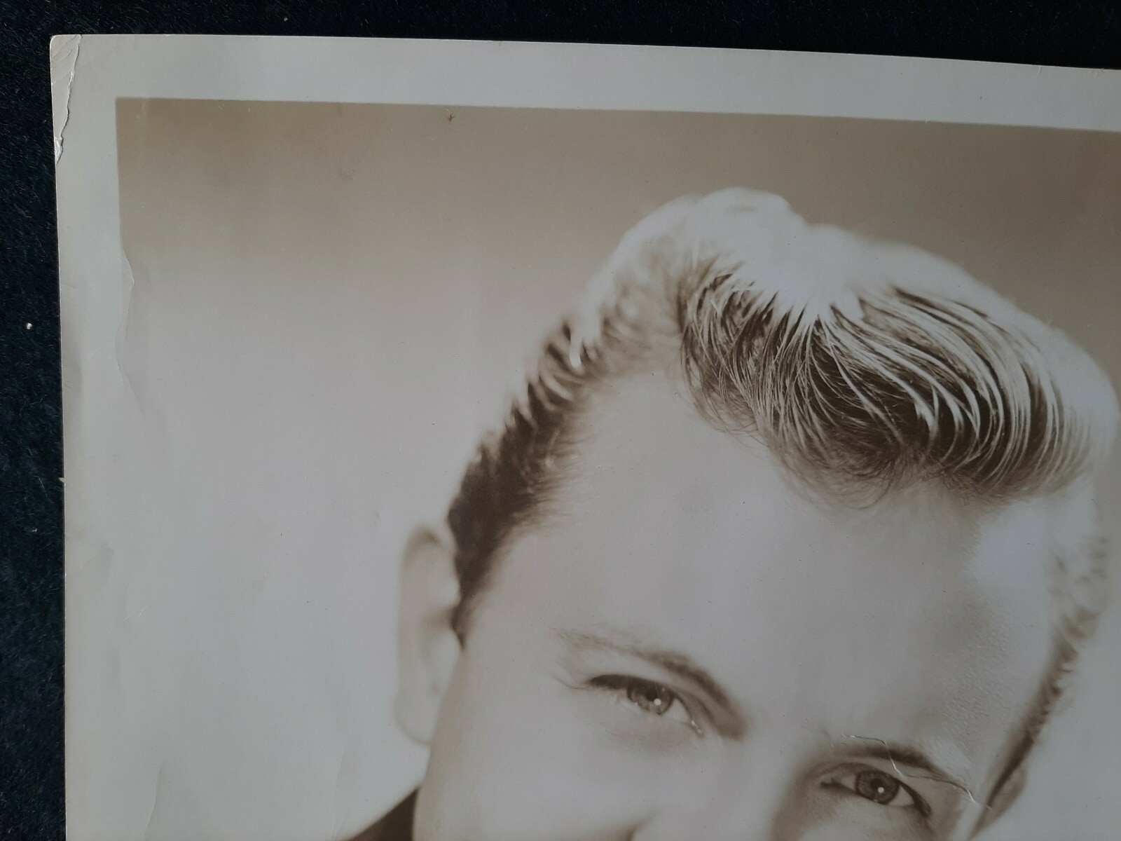 Vintage 1950s Signed Autographed Photograph Rudy Hansen Pop Rock ...