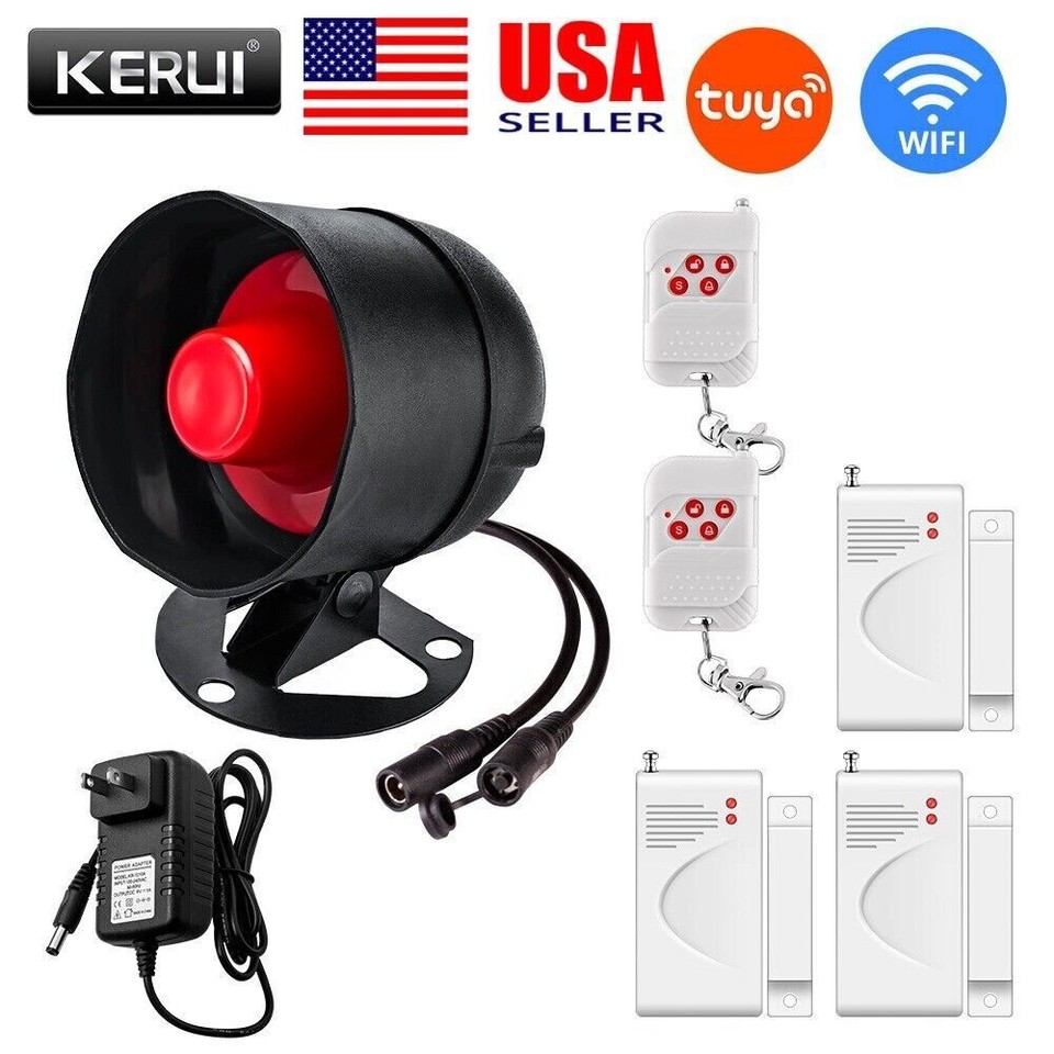 KERUI Alarm Standalone Home Security System Garage Detect Anti-theft ...