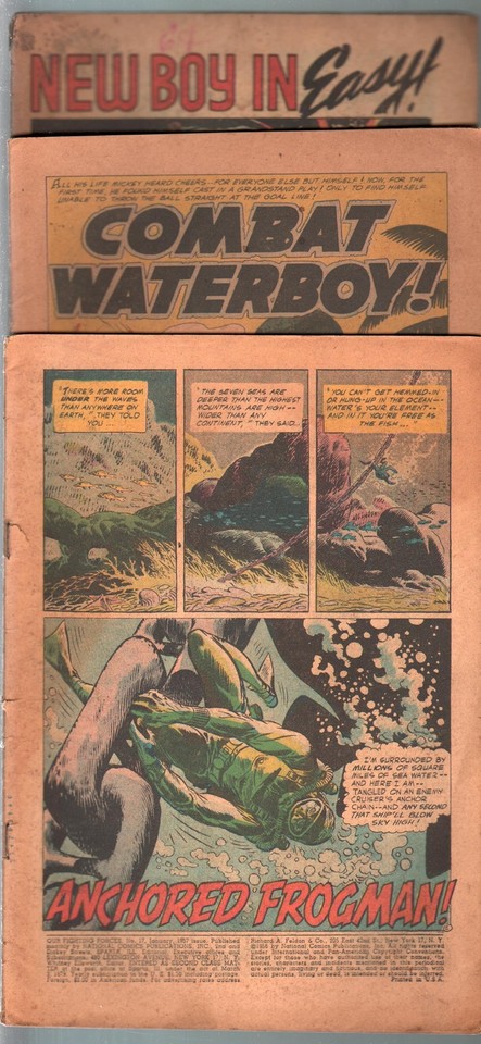 Coverless DC War Comics 6 Issue Bargain Lot # 1957 - DC -P - Comic Book ...