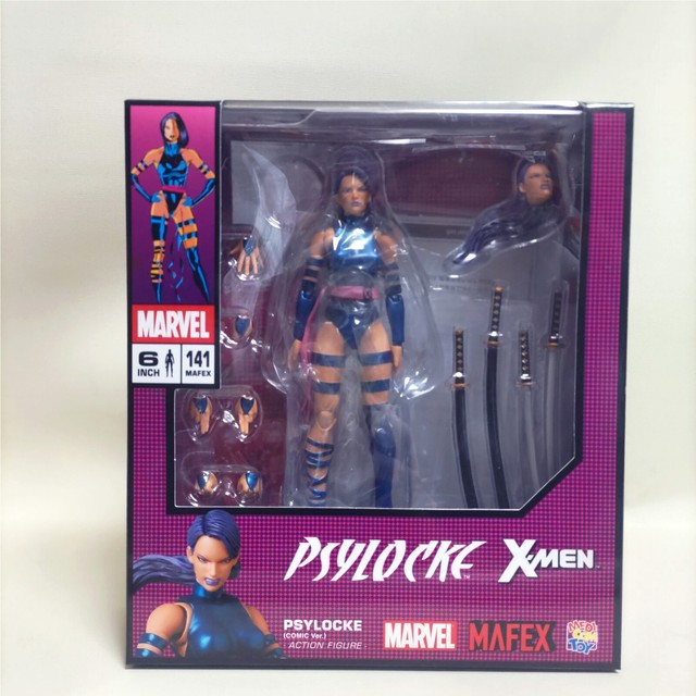 MAFEX Psylocke Comic Ver. Medicom Toy No. 141 150mm From Japan PSL for ...