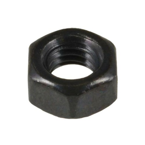 Qty 100 Hex Standard Nut M6 (6mm) Black Zinc Steel Full BZ | eBay Australia