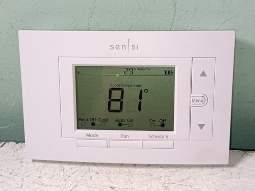 EMERSON Sensi ST55 Wi-Fi Smart Thermostat Amazon Alexa/Google/Wink ...