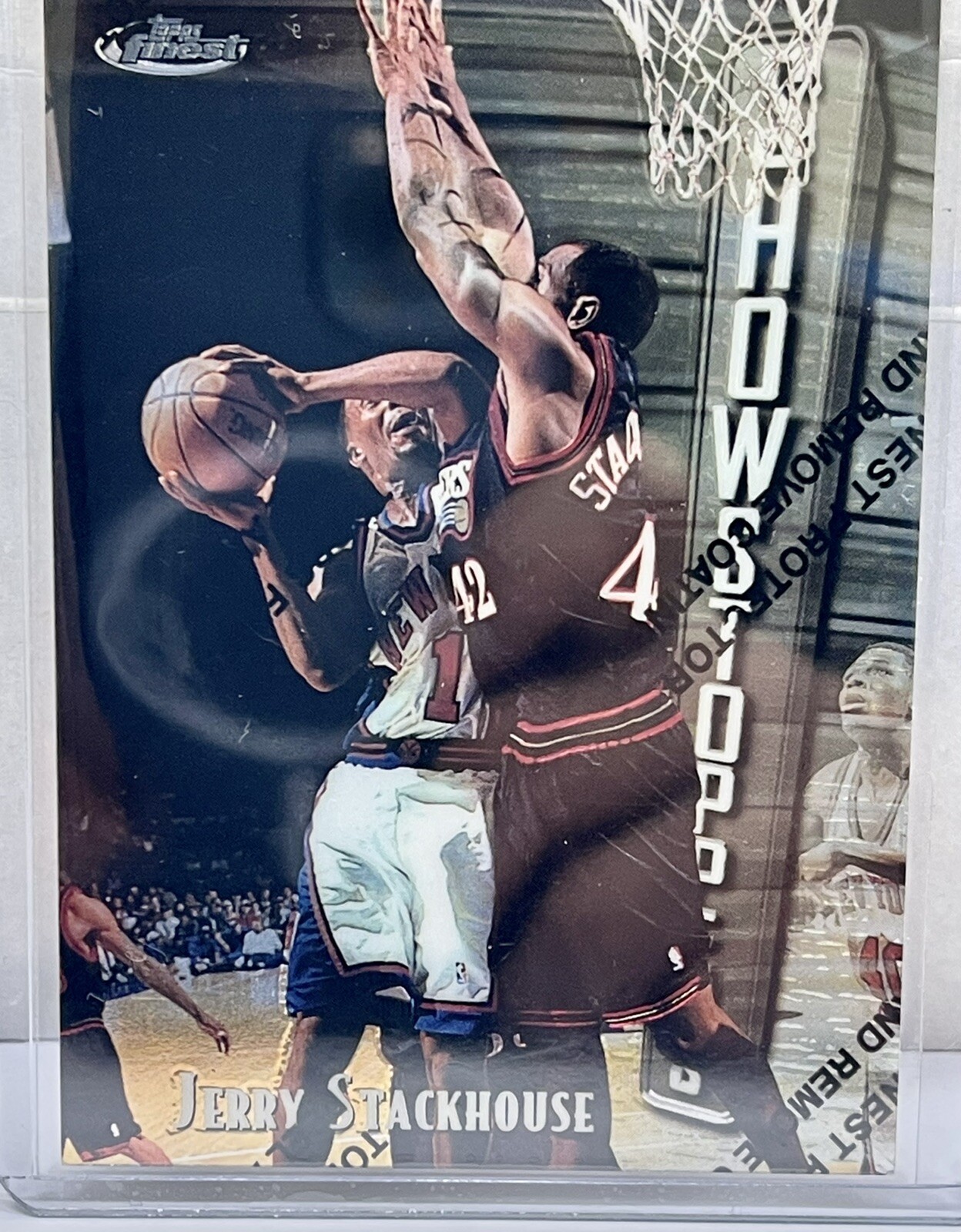 Jerry Stackhouse - Fleer Metal, Topps Finest, Rookie - 5 Card Lot | eBay