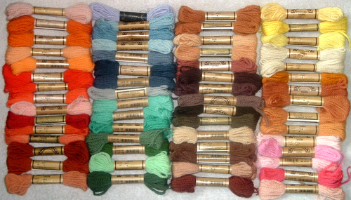 Paternayan Wool 3ply Persian Yarn Needlepoint Crewel Assorted Lot 8 ...