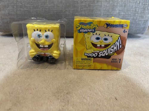 NEW SPONGEBOB SQUAREPANTS Mashems Mega series squishy toy fidget ...