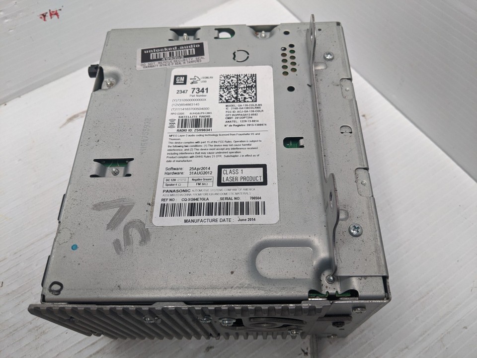 UNLOCKED 2015 GMC TERRAIN OEM RADIO 23477341 UHQ | eBay UK