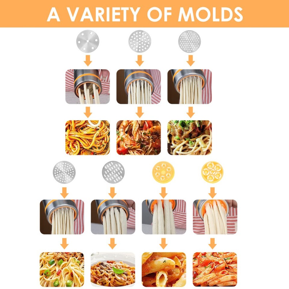 Handheld Pasta Maker Crank Noodle Machine Roller Manual Noodles Press ...