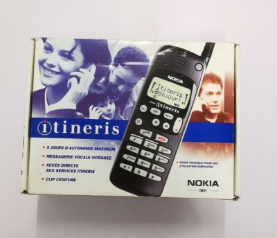 Vintage rare ancien brique Antenne Nokia 1610 (1611) Téléphone Portable ...