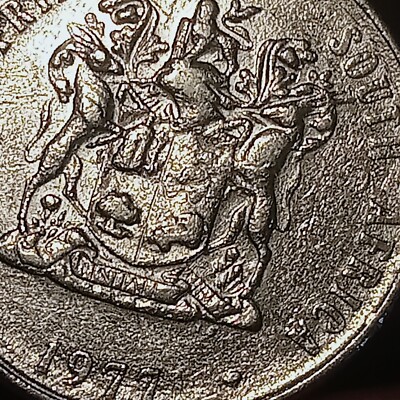 1977 1 RAND SOUTH AFRICA..RARE..FOR COLLECTOR | eBay