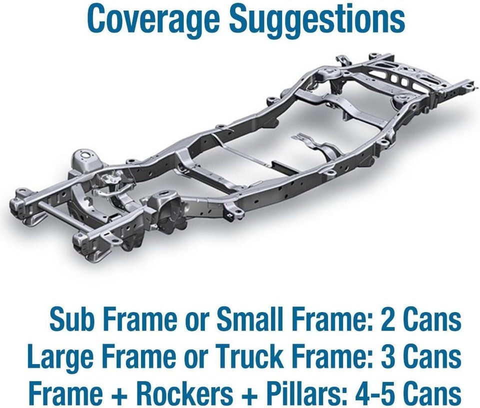 Eastwood Internal Frame Coating Plus Rust Prevention Aerosol With ...