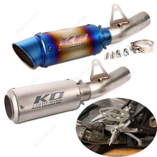 For BMW S1000RR 2015 2016 Exhaust Tips Motorcycle 61mm Muffler ...