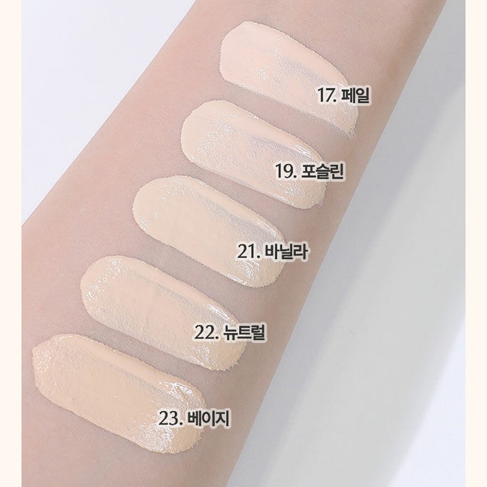 WAKEMAKE Water Velvet Cover Foundation 30ml Spatula Brush Gift 5colors ...