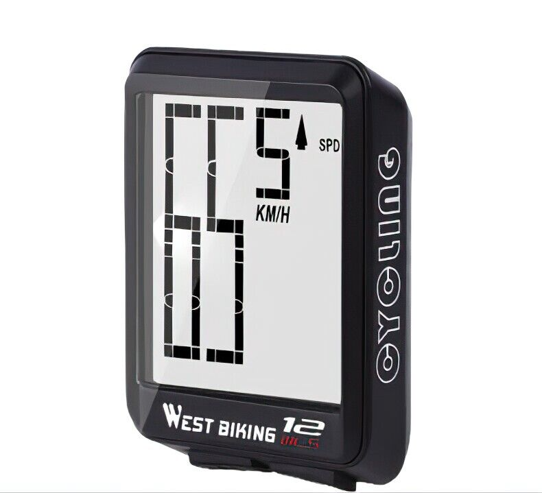 Bike Bicycle Speedometer Cycle Digital Odometer Computer Waterproof LCD ...