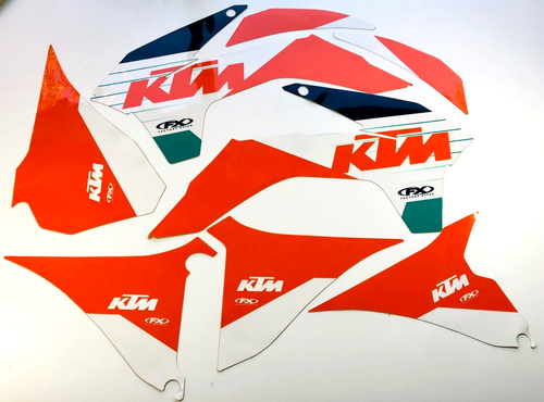 Factory Effex SR1 Graphics Shrouds KTM SX SXF 125-450 2013 2014 2015 ...