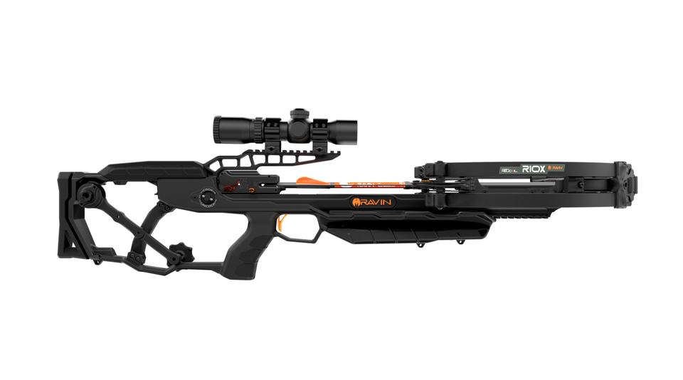 Ravin R10X Crossbow UPGRADE w/ Silent crank + Adjustable stock Shoot ...
